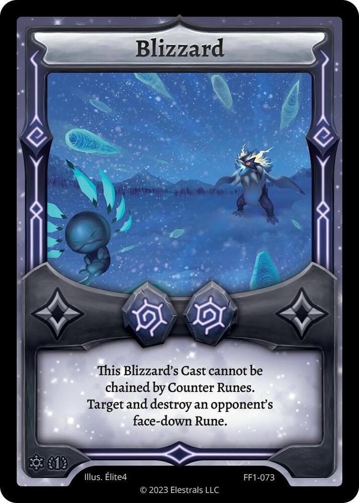 Blizzard - Frostfall [First Edition] - Elestrals - TCGplayer.com