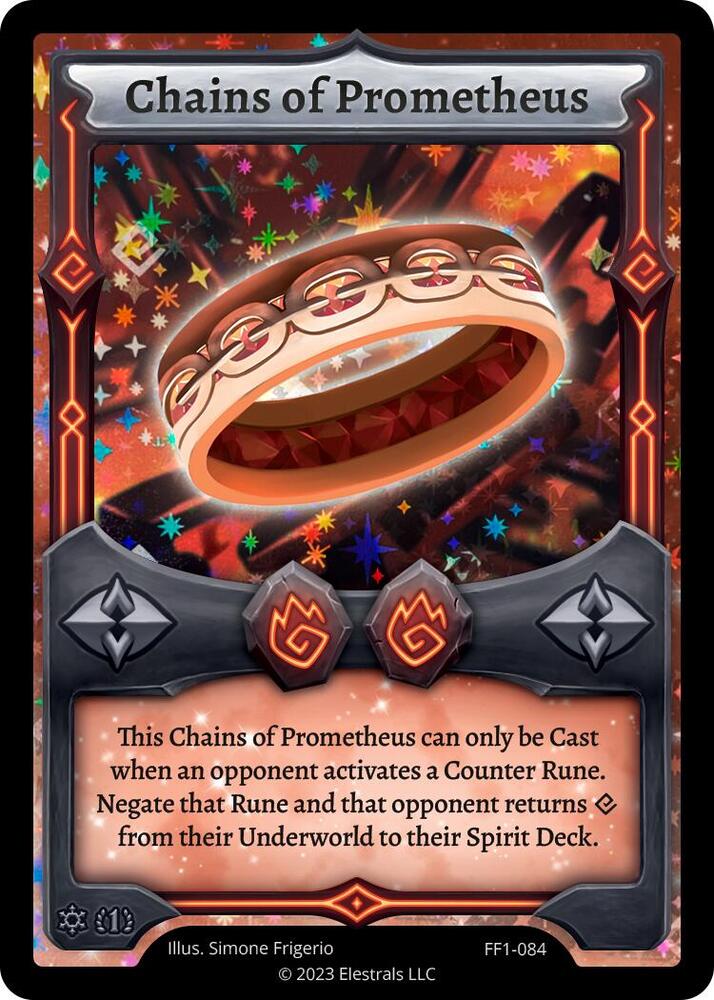 Chains of Prometheus - Frostfall [First Edition] - Elestrals - TCGplayer.com