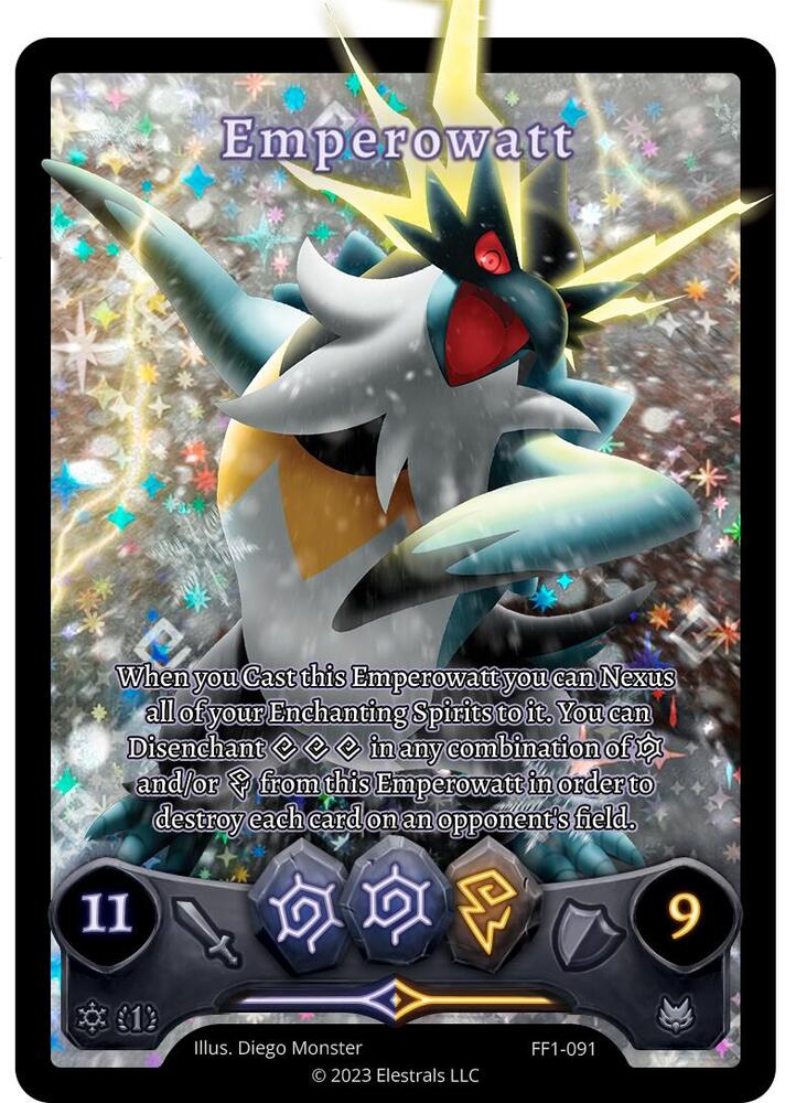 Emperowatt (Full Art) - Frostfall [First Edition] - Elestrals