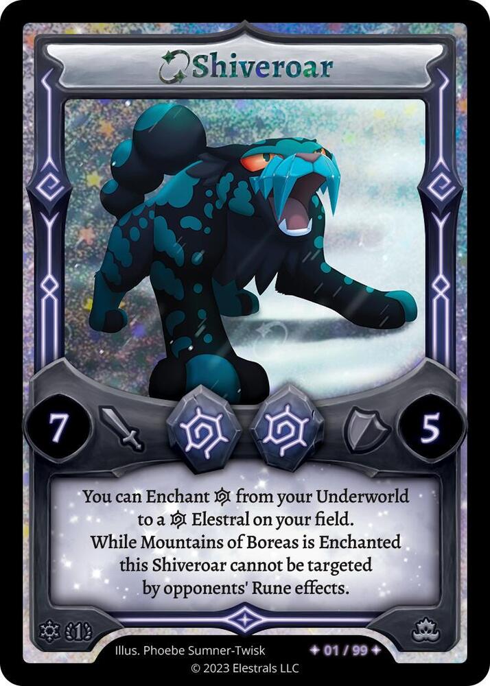 Shiveroar (Serialized) - Frostfall [First Edition] - Elestrals