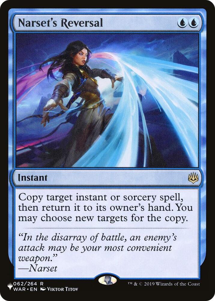 Narset's Reversal - The List Reprints - Magic: The Gathering ...