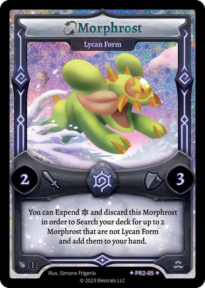 Morphrost - Lycan Form - Frostfall Promos - Elestrals