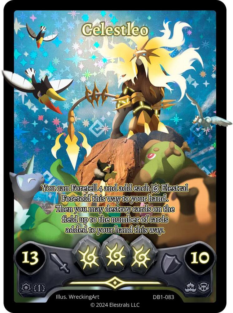 Celestleo (Full Art) - Daybreak [First Edition] - Elestrals - TCGplayer.com