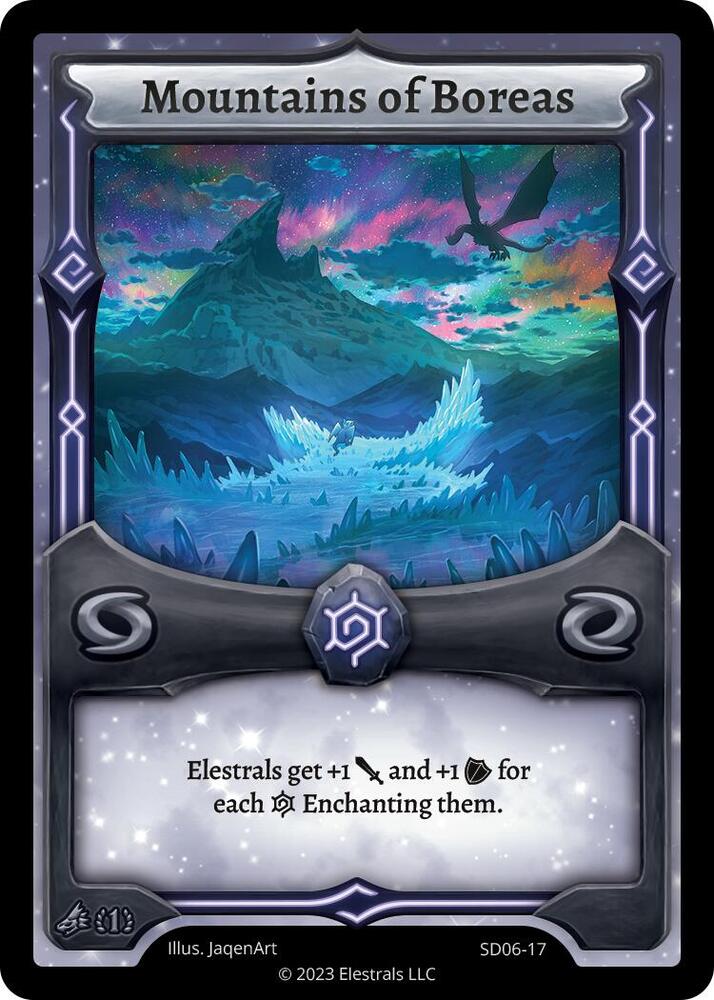 Mountains of Boreas - Kryoscorch Starter Deck [First Edition] - Elestrals