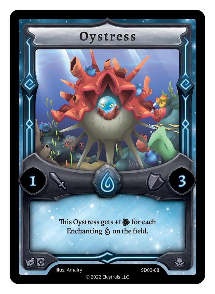 Oystress - Majesea Starter Deck [Kickstarter Edition] - Elestrals ...