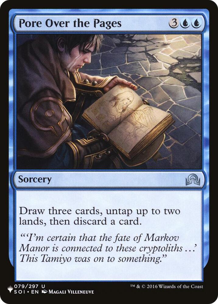 Pore Over the Pages - The List Reprints - Magic: The Gathering