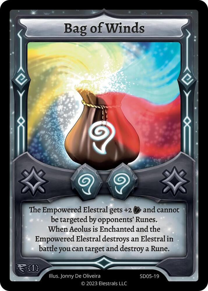 Bag of Winds - Penterror Starter Deck [First Edition] - Elestrals ...