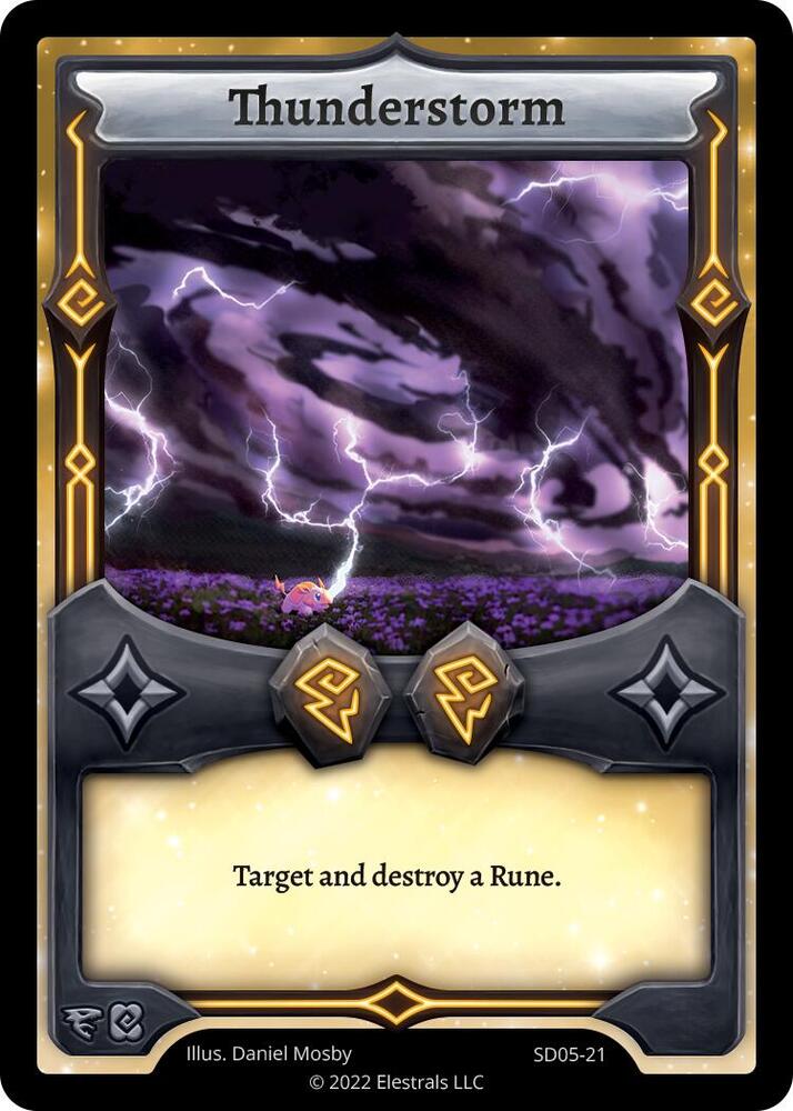 Thunderstorm - Penterror Starter Deck [Kickstarter Edition] - Elestrals