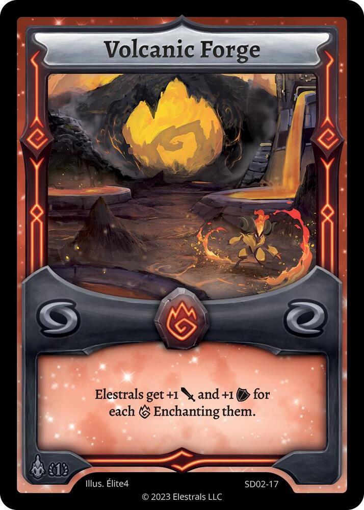Volcanic Forge - Trifernal Starter Deck [First Edition] - Elestrals