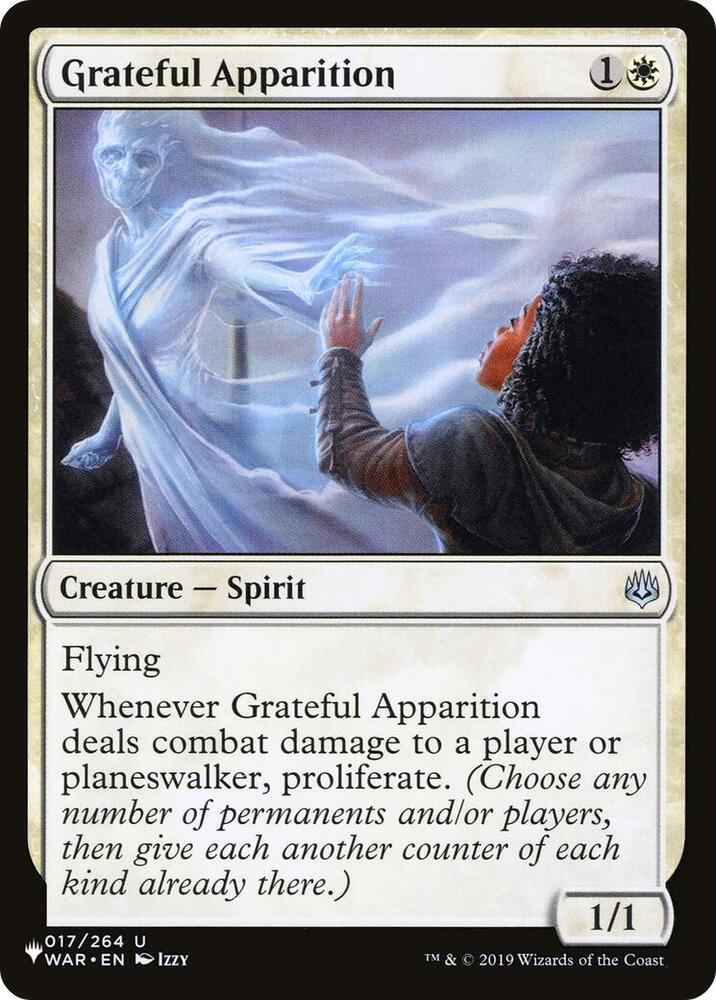 Grateful Apparition - The List Reprints - Magic: The Gathering ...