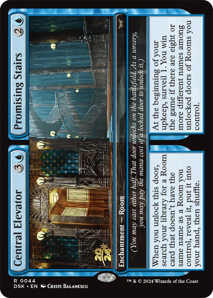 Central Elevator // Promising Stairs - Prerelease Cards - Magic: The ...