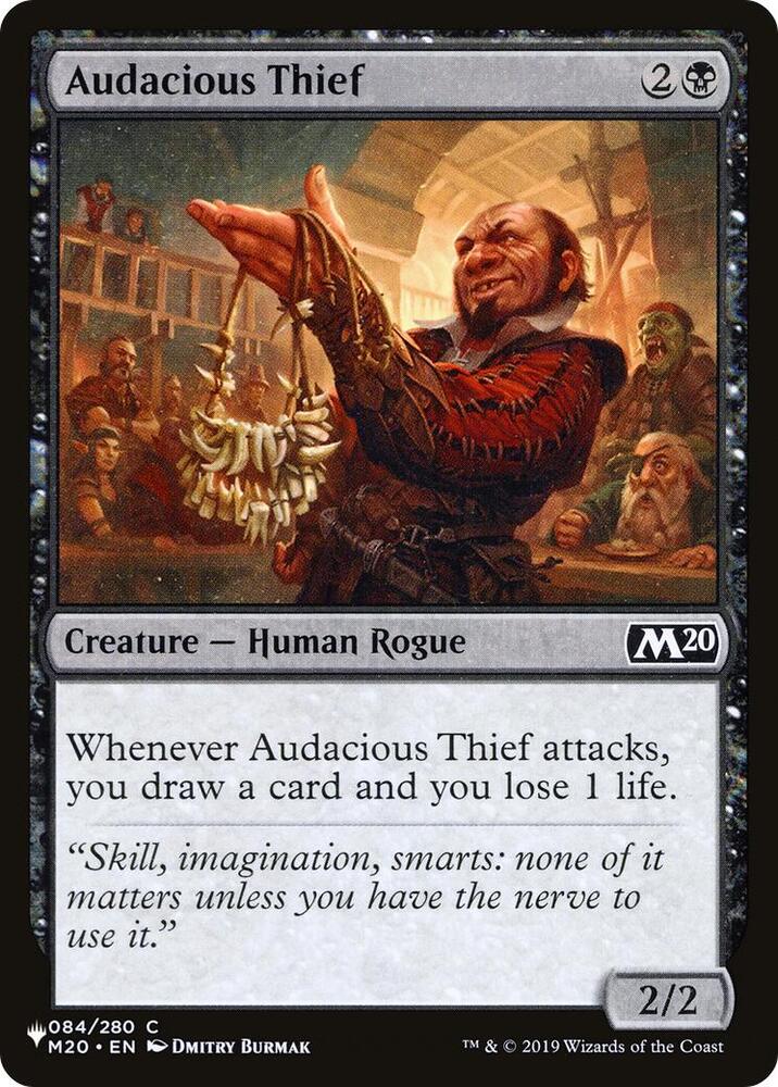 Audacious Thief - The List Reprints - Magic: The Gathering - TCGplayer.com