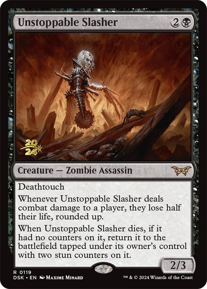 Unstoppable Slasher (0119) - Prerelease Cards - Magic: The Gathering ...