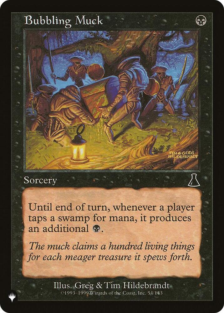 Bubbling Muck - The List Reprints - Magic: The Gathering - TCGplayer.com