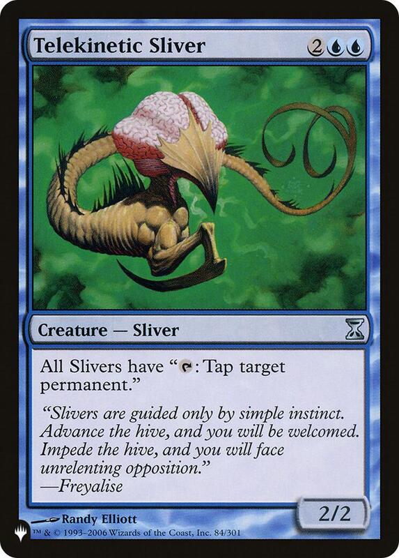 Telekinetic Sliver - The List Reprints - Magic: The Gathering ...