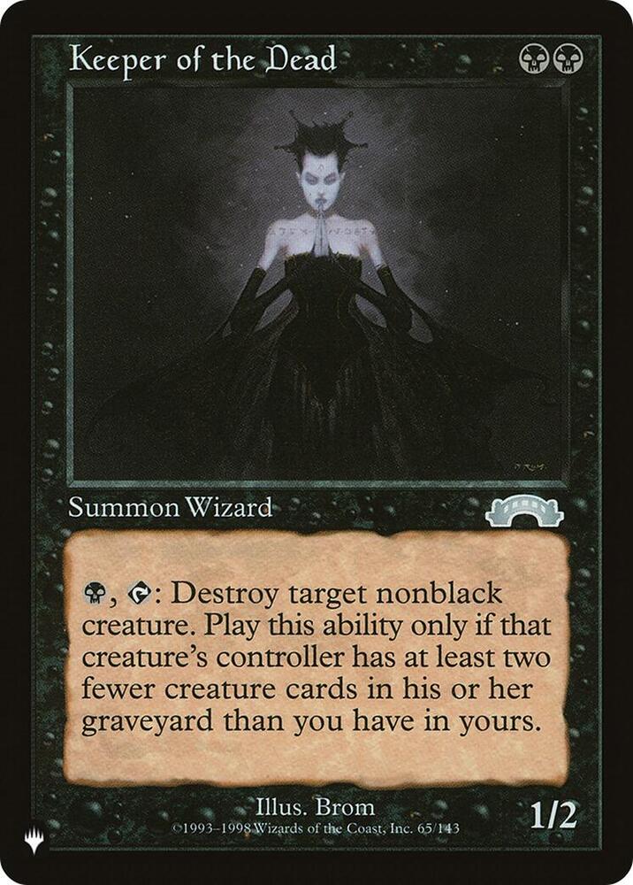 Keeper of the Dead - The List Reprints - Magic: The Gathering ...