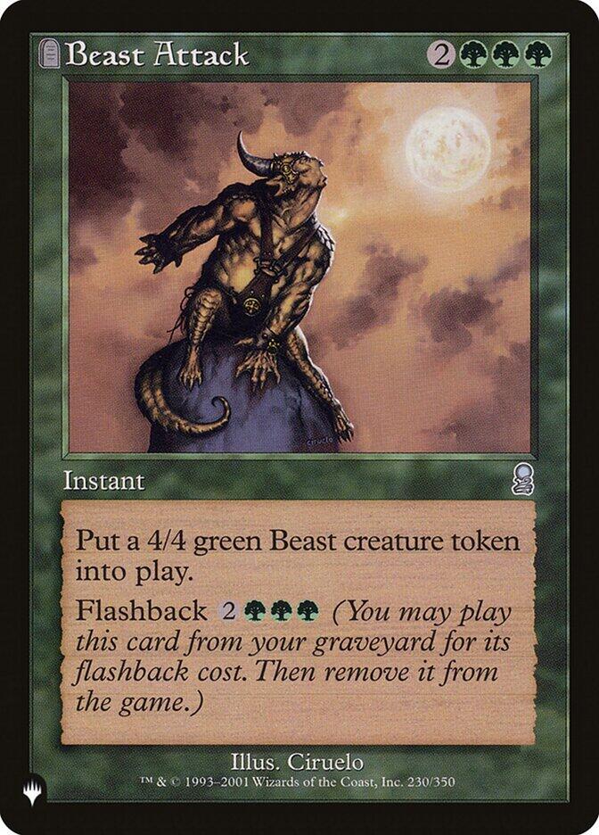Beast Attack - The List Reprints - Magic: The Gathering - TCGplayer.com