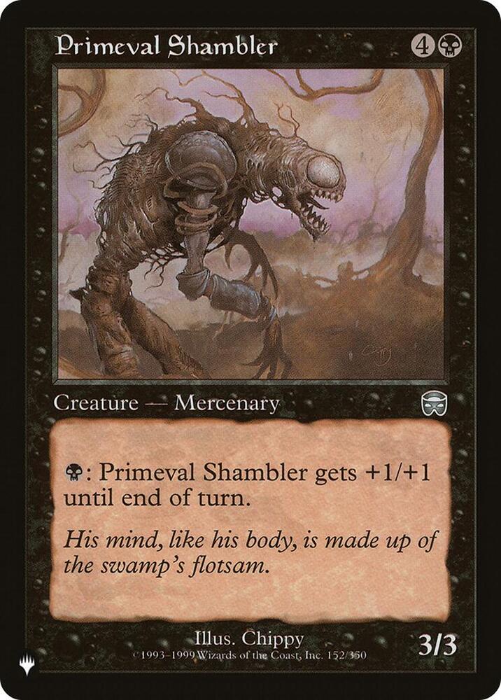 Primeval Shambler - The List Reprints - Magic: The Gathering ...