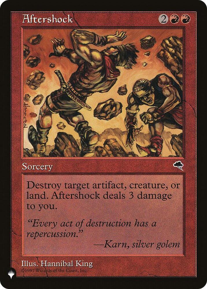 Aftershock - The List Reprints - Magic: The Gathering