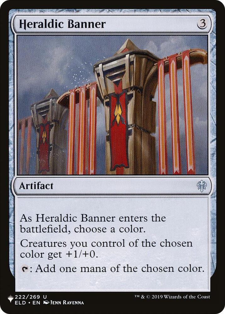 Heraldic Banner - The List Reprints - Magic: The Gathering