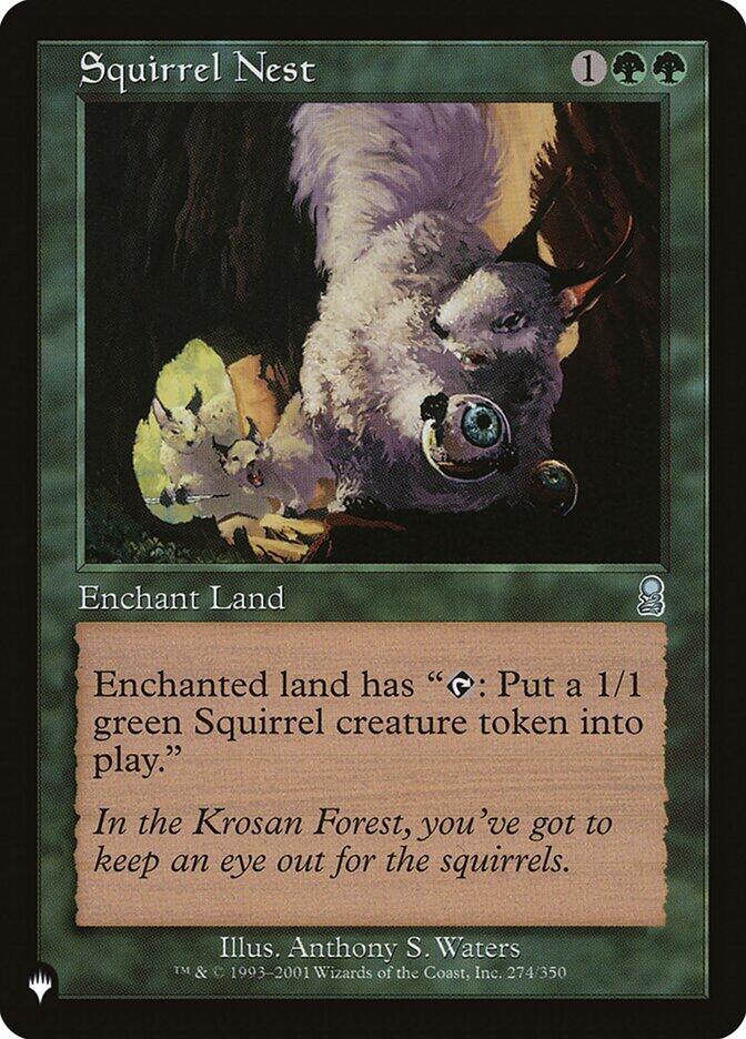 Squirrel Nest - The List Reprints - Magic: The Gathering - TCGplayer.com