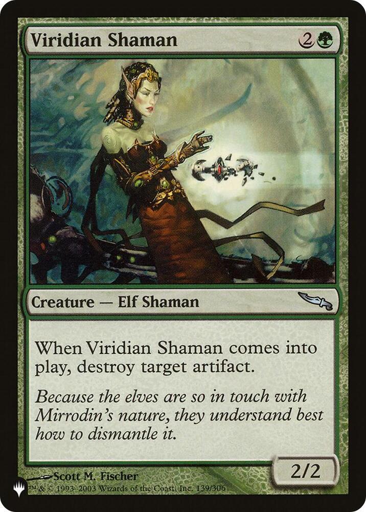 Viridian Shaman - The List Reprints - Magic: The Gathering - TCGplayer.com