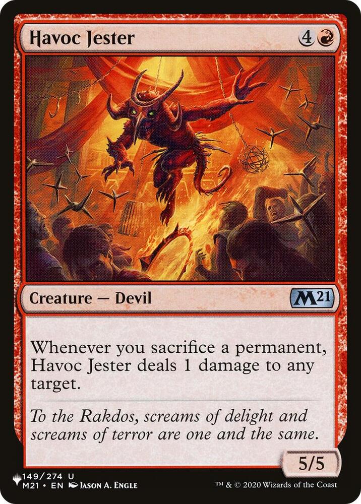 Havoc Jester - The List Reprints - Magic: The Gathering - TCGplayer.com