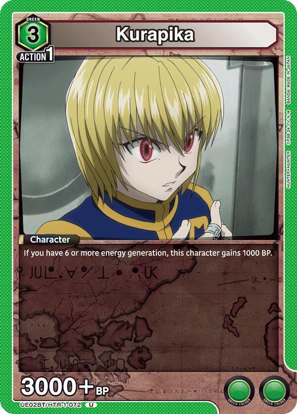 Kurapika (072) - UE02BT: HUNTER X HUNTER - Union Arena - TCGplayer.com