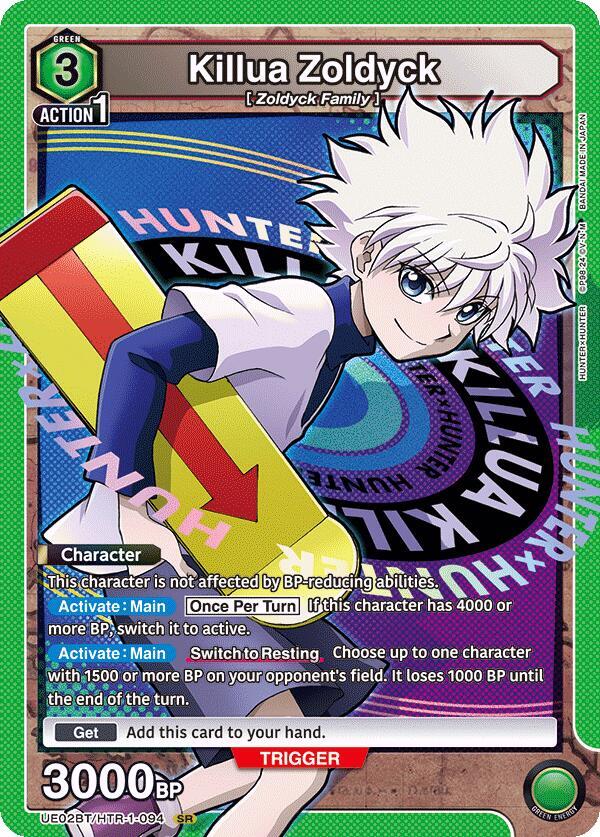 Killua Zoldyck (094) - UE02BT: HUNTER X HUNTER - Union Arena - TCGplayer.com