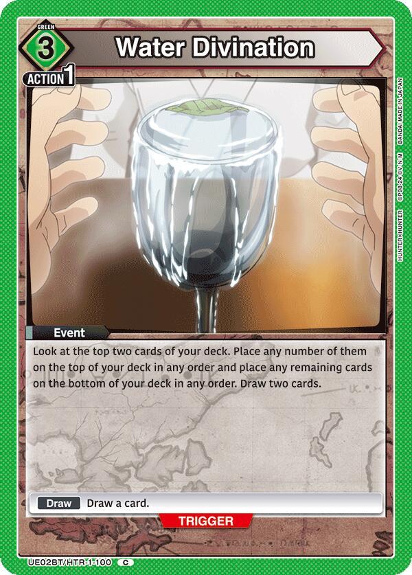 Water Divination - UE02BT: HUNTER X HUNTER - Union Arena