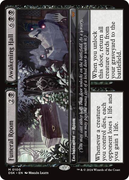 Funeral Room // Awakening Hall - Promo Pack: Duskmourn: House of Horror ...