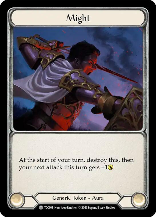 Might (Blue) // Vigor - Round the Table: TCCxLSS - Flesh and Blood TCG