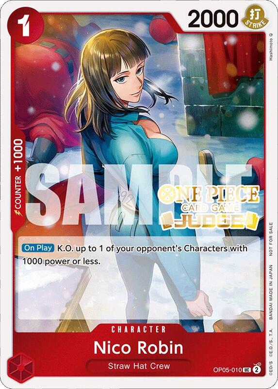 Nico Robin (Judge Pack Vol. 4) - One Piece Promotion Cards - One Piece Card Game - TCGplayer.com