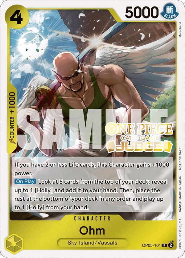 Ohm (Judge Pack Vol. 4) - One Piece Promotion Cards - One Piece Card Game - TCGplayer.com