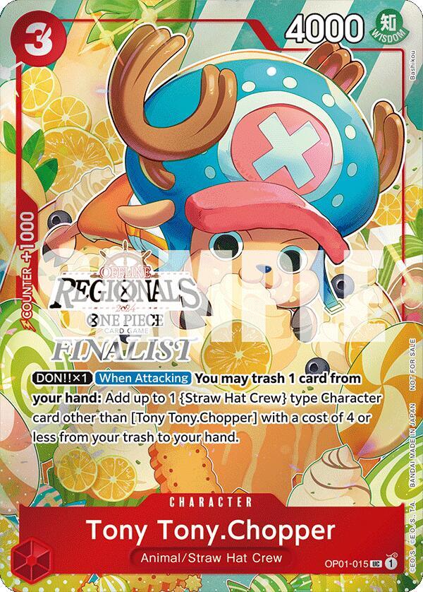 Tony Tony.Chopper (Offline Regional 2024 Vol. 3) [Finalist] - One Piece Promotion Cards - One ...