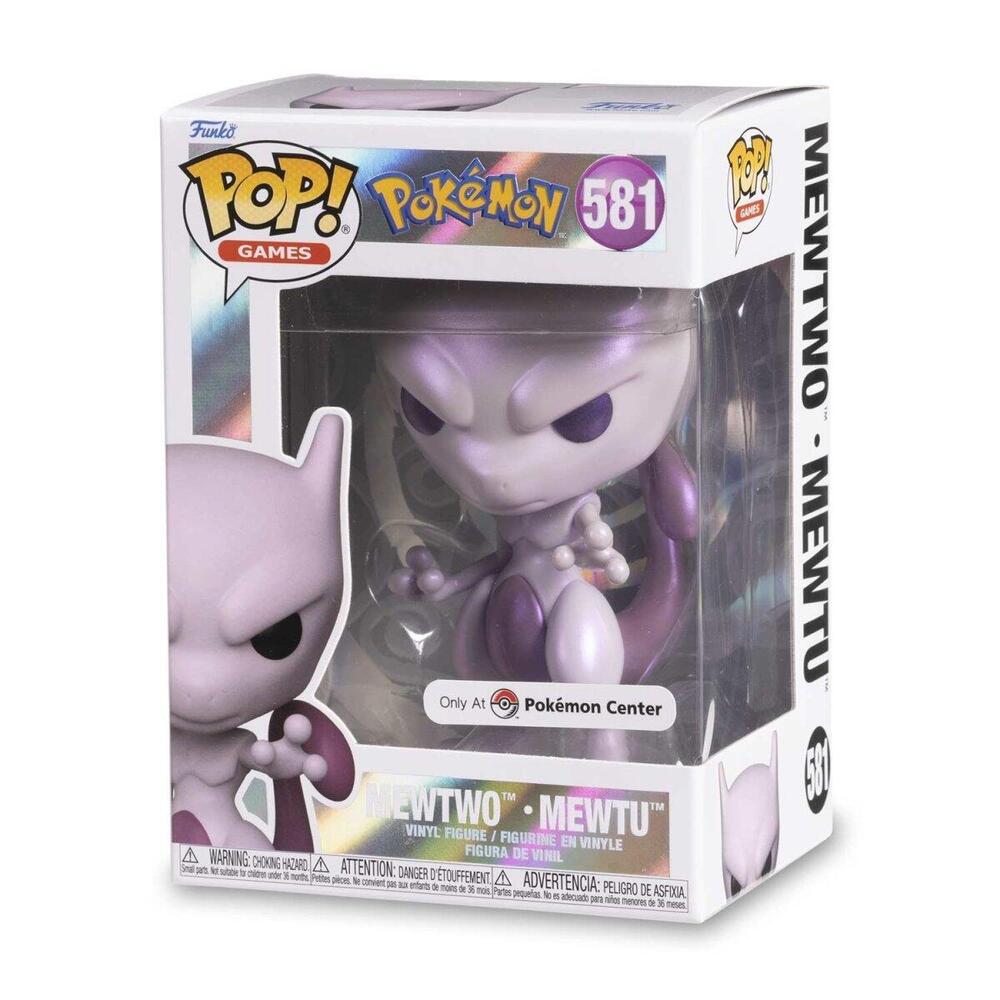 Pokemon: Mewtwo (Pokemon Center Exclusive) - Pop! Vinyl - Funko ...