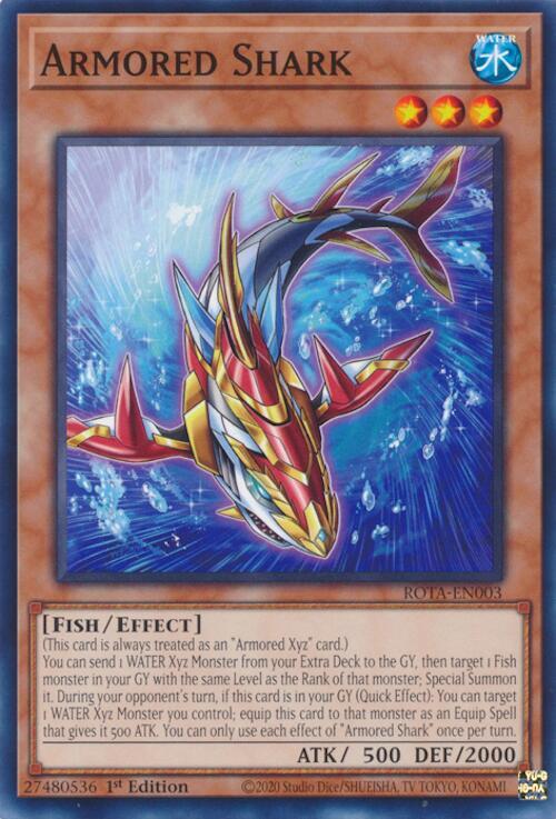 Armored Shark - Rage of the Abyss - YuGiOh