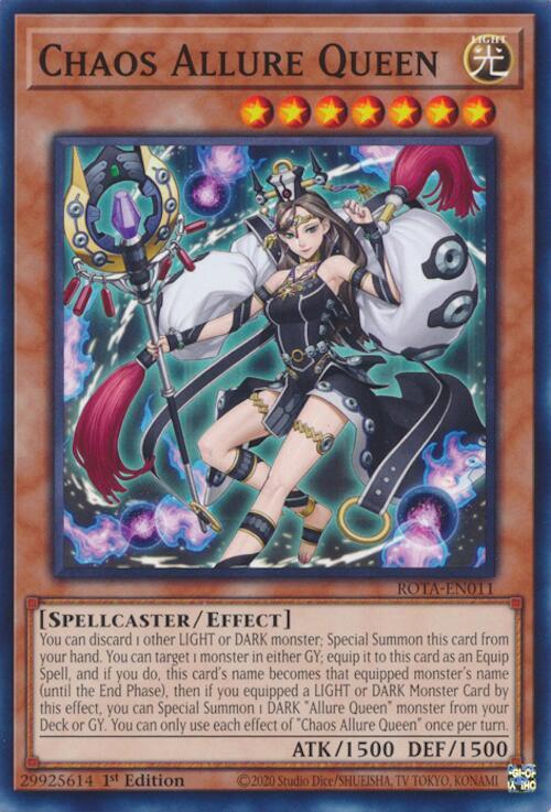 Chaos Allure Queen - Rage of the Abyss - YuGiOh - TCGplayer.com