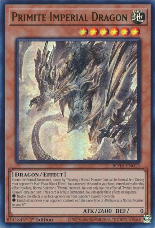 Primite Imperial Dragon - Rage of the Abyss - YuGiOh - TCGplayer.com