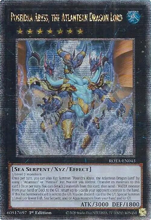Mermail Shadow Squad (Quarter Century Secret Rare) - Rage of the Abyss ...