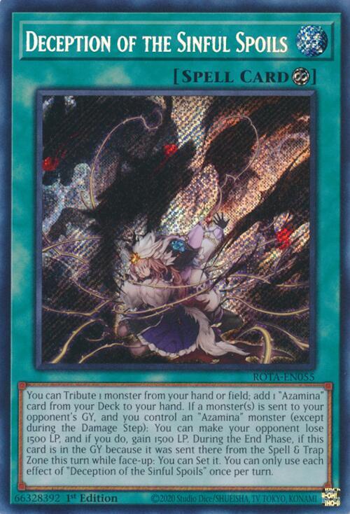 Deception of the Sinful Spoils - Rage of the Abyss - YuGiOh - TCGplayer.com