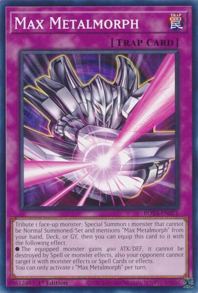 Max Metalmorph - Rage of the Abyss - YuGiOh - TCGplayer.com