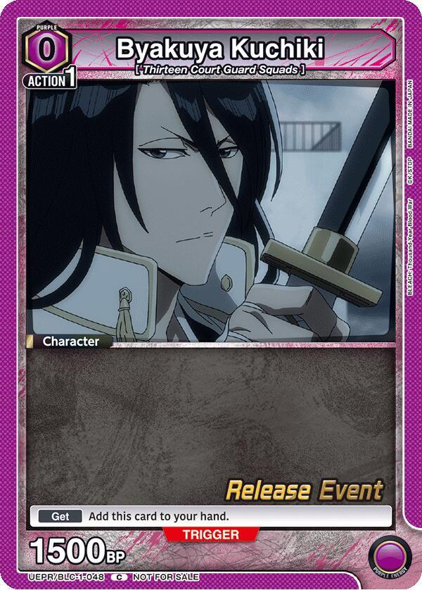 Byakuya Kuchiki (048) - UE01BT: BLEACH: Thousand-Year Blood War Release ...