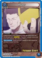 Razor (015) - UE02BT: Hunter x Hunter Release Event Cards - Union Arena