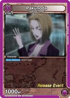 Pakunoda - UE02BT: Hunter x Hunter Release Event Cards - Union Arena