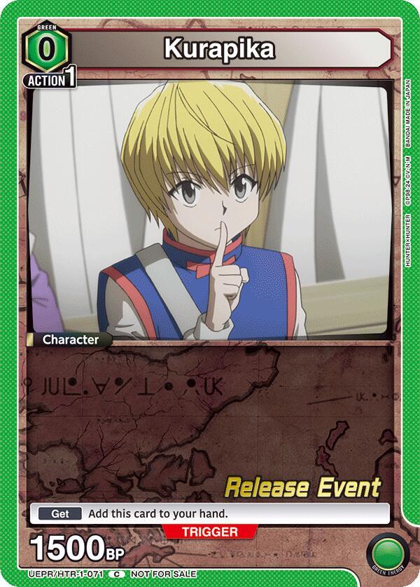 Emperor Time: Absolute Mastery - Hunter x Hunter Release Event Cards - Union Arena