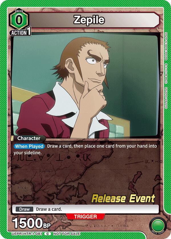 Patch of shore - Hunter x Hunter Release Event Cards - Union Arena