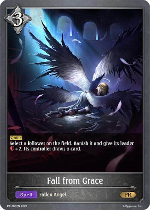 Fall from Grace - Shadowverse: Evolve Promo Cards - Shadowverse: Evolve