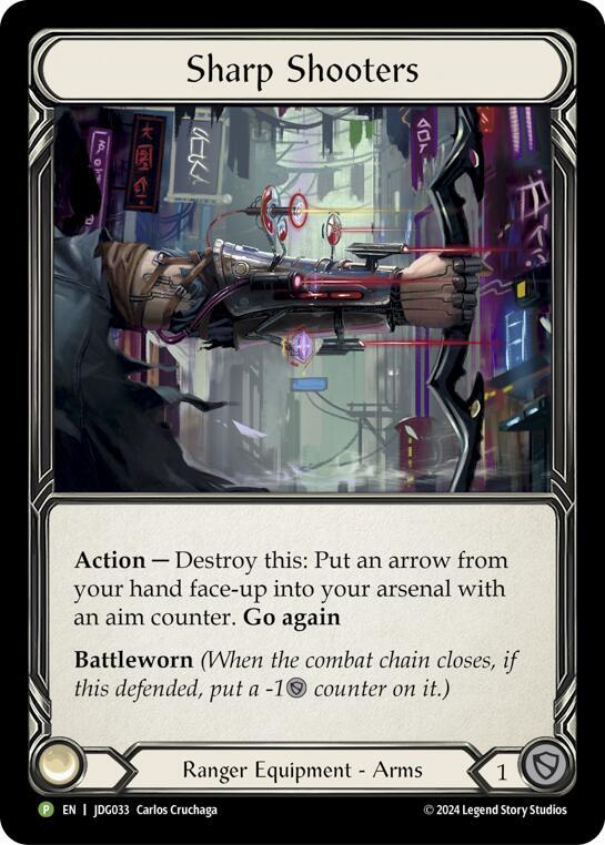 Sharp Shooters - JDG033 - Flesh and Blood: Promo Cards - Flesh and ...