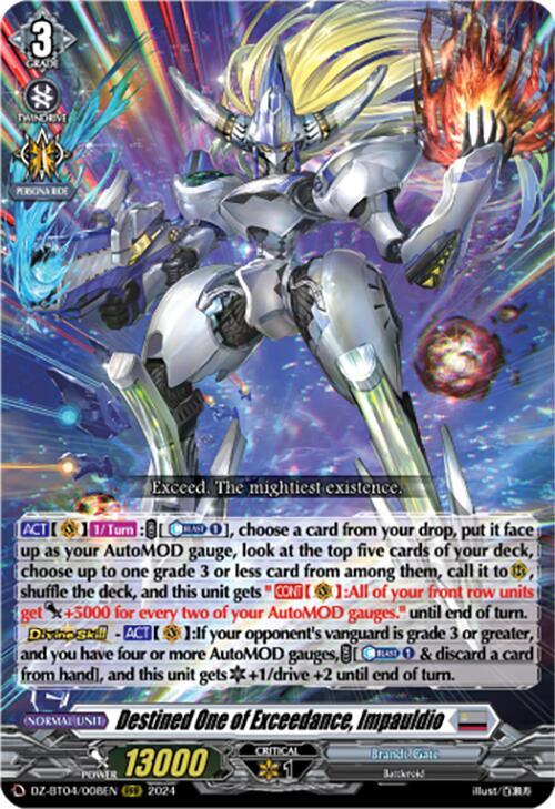 Detonation Mutant, Bobalmine - D-BT01: Genesis of the Five Greats - Cardfight Vanguard ...